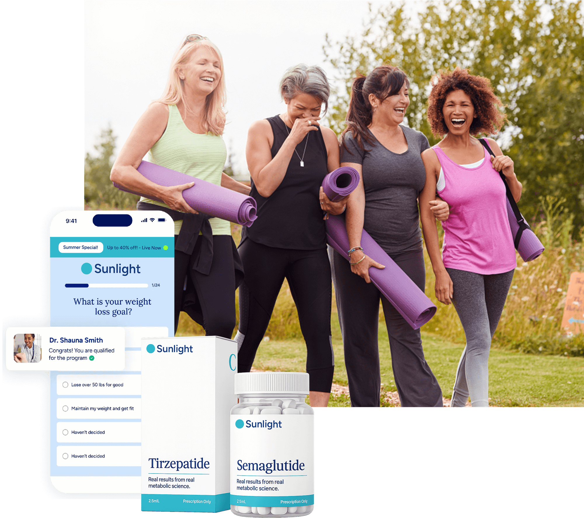 GLP-1 Weight Loss Medication Online – Start Today | Sunlight